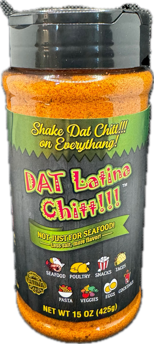 Shake Dat Latina Chitt! | Bold Cajun Spice Seasoning - 15 oz – DAT ...