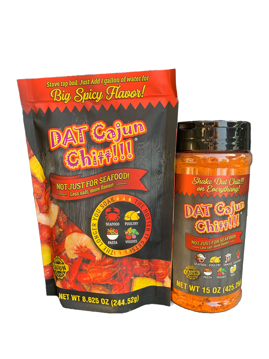 Bag and Shaker Combo | Cajun Spice Bundle - 20% OFF – DAT CAJUN CHITT